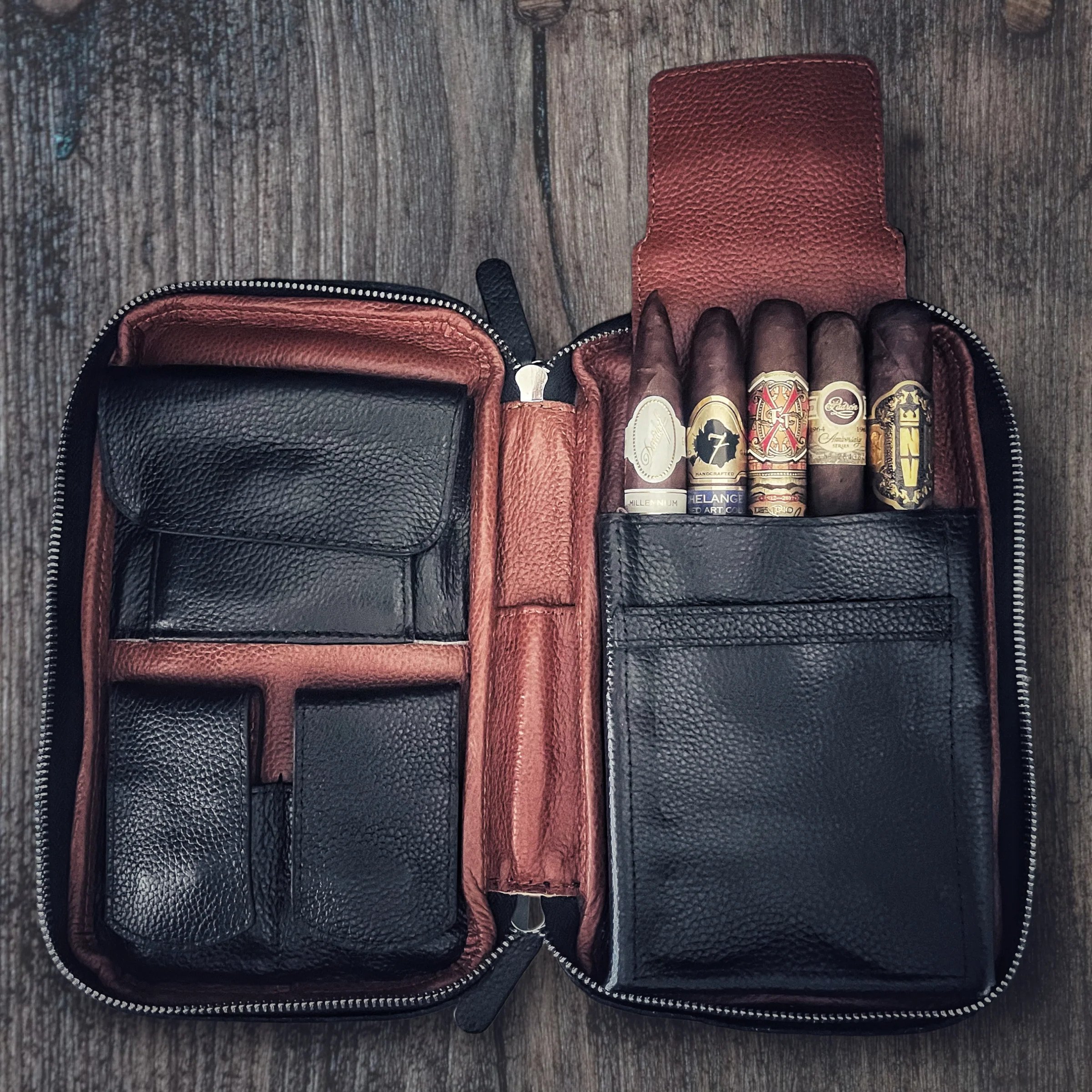 How To Identify A Brand Leather Cigar Case Made In China